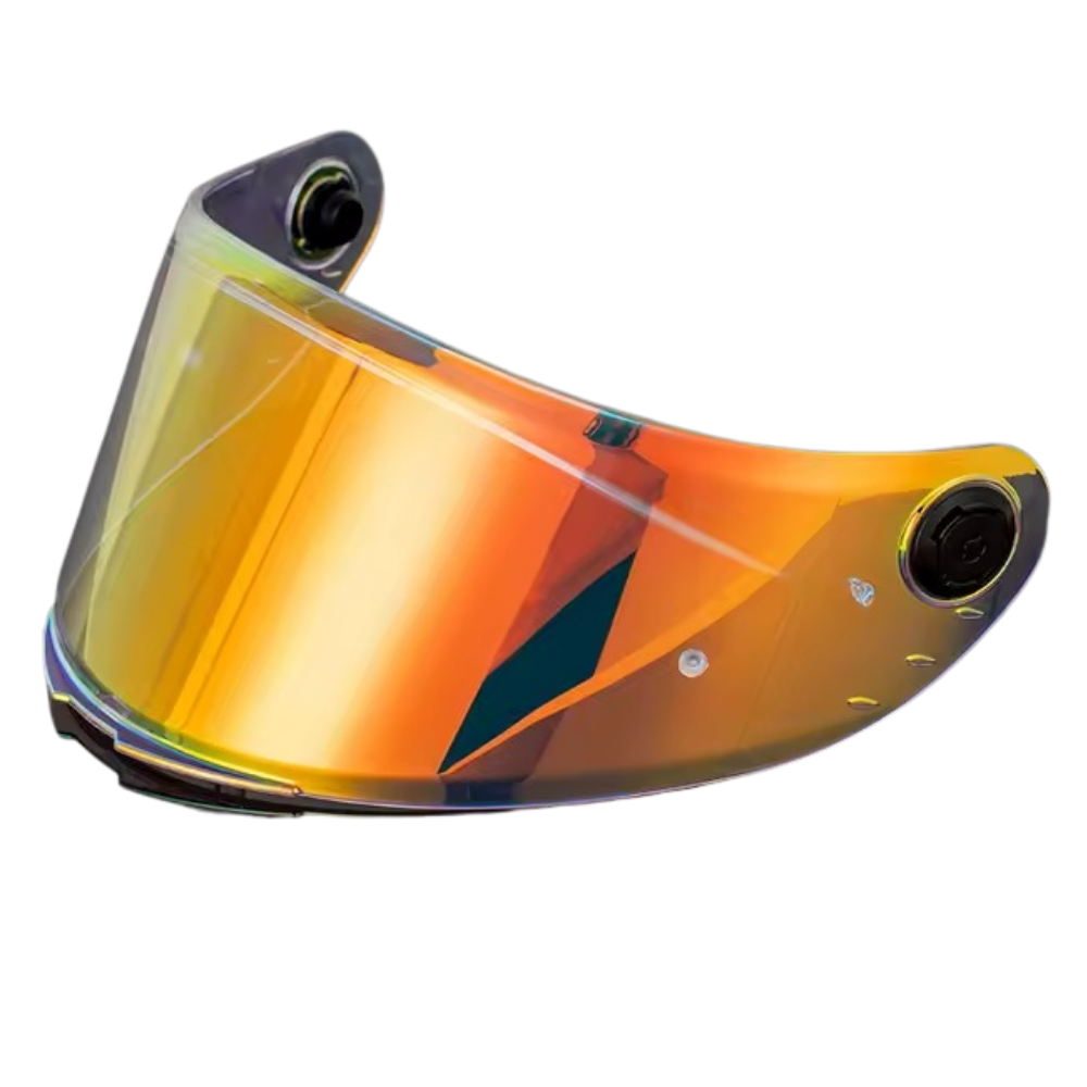 VISOR MT V-14B TRASLUCIDO ROJO - Adrian store